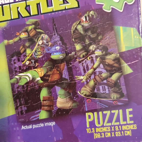 Nickelodeon | Toys | 25 Teenage Mutant Ninja Turtles Puzzle 48 Piece ...